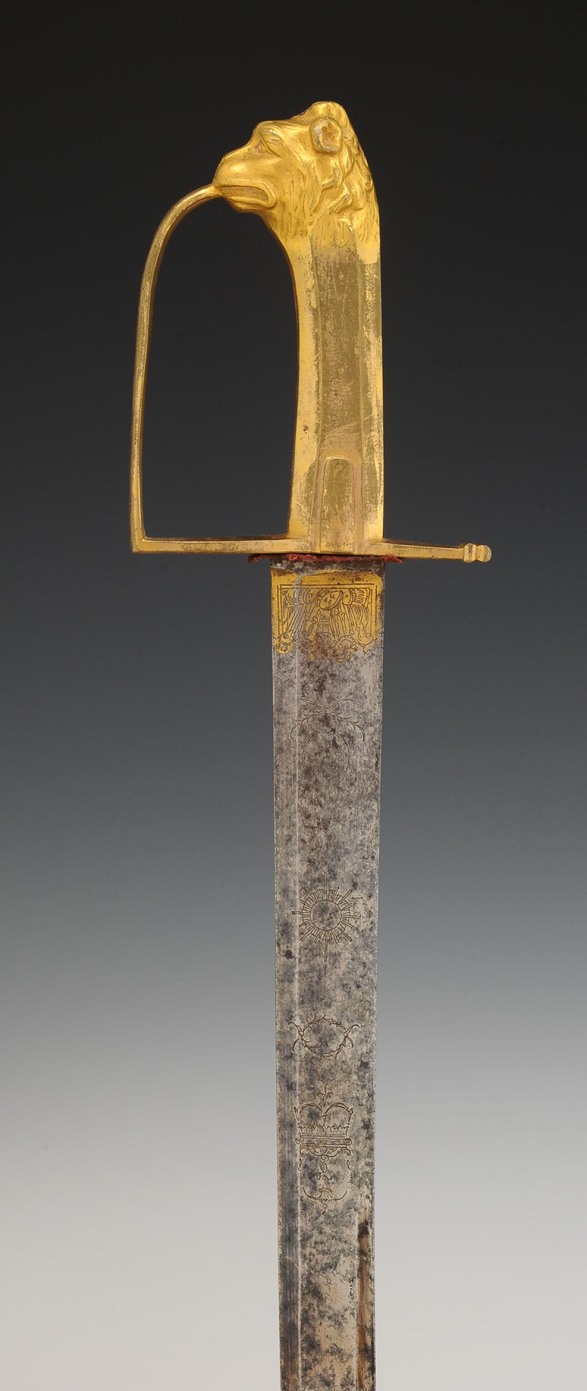 OFFICER'S SWORD OF INFANTRY OR NATIONAL GUARD KNOWN AS "DE MINEUR ...