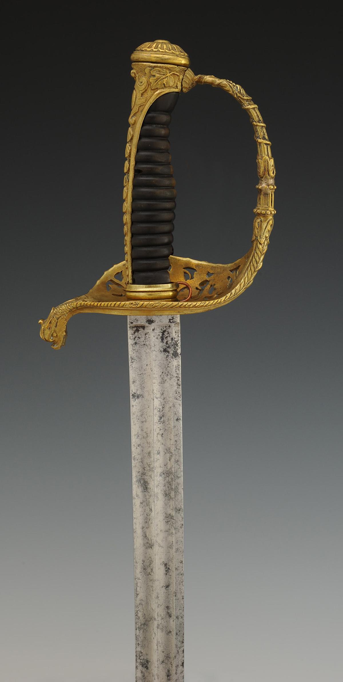 SABRE D'OFFICIER DE MARINE, modèle 1848, Présidence de Louis Napoléon ...