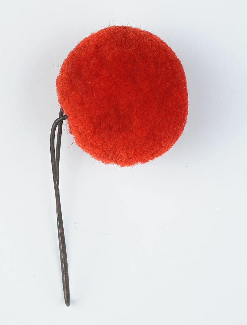 POMPON DE SHAKO DU 2ème ESCADRON DE CAVALERIE LÉGÈRE, modèle 1872.
