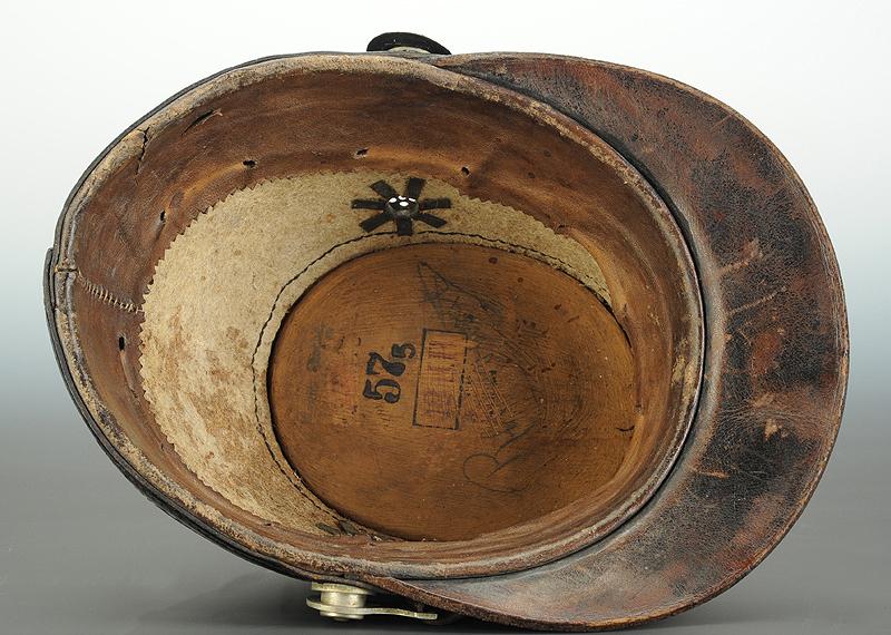 SHAKO TROUPE SAXON DU 'KOENIGLICHE SÄSCHS. 1 DES BATAILLONS DE ...