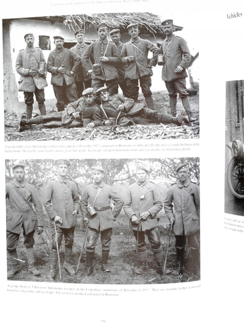 UNIFORMS & EQUIPMENT OF THE IMPERIAL GERMAN ARMY 1900-1918 : A STUDY IN ...