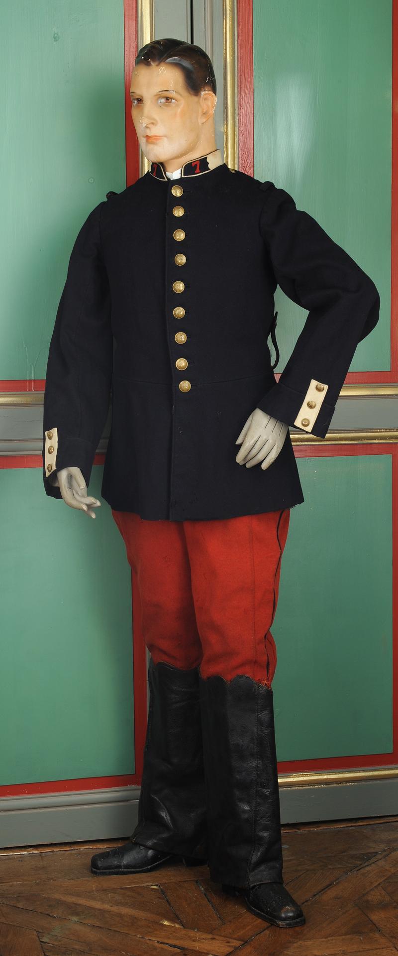 VAREUSE D'UN DRAGON, début IIIe République.