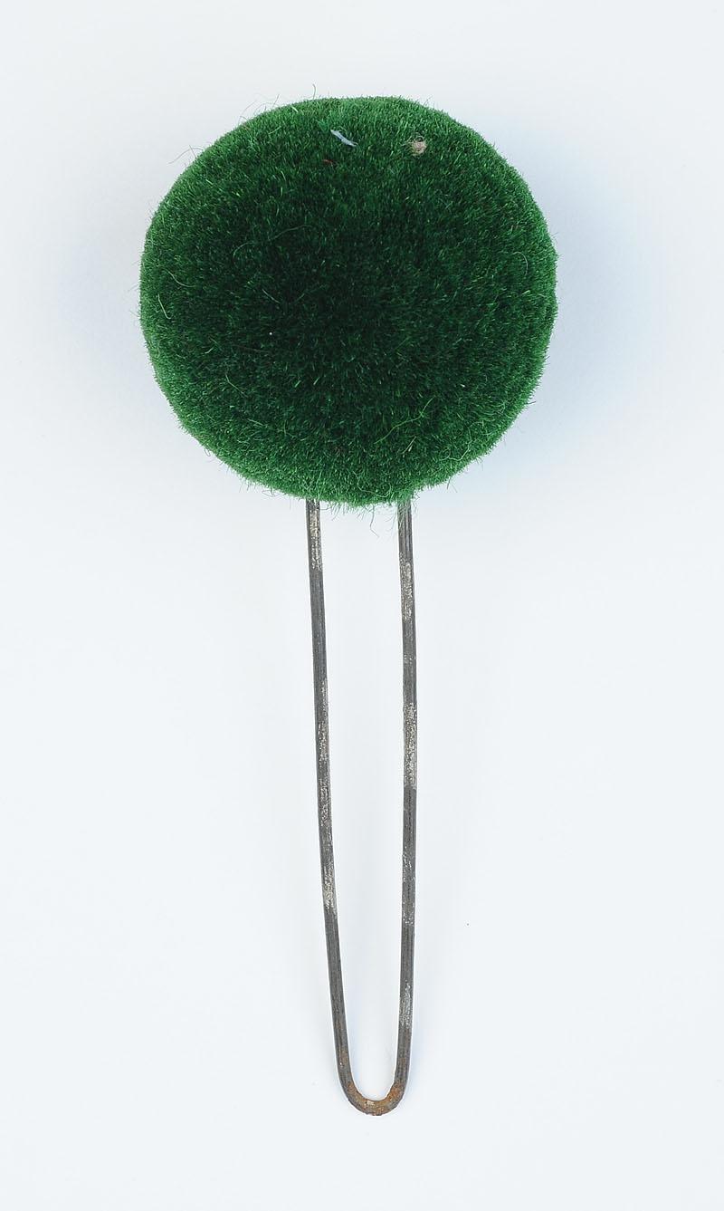 POMPON DE SHAKO DU 3ème ESCADRON DE CAVALERIE LÉGÈRE, modèle 1872.