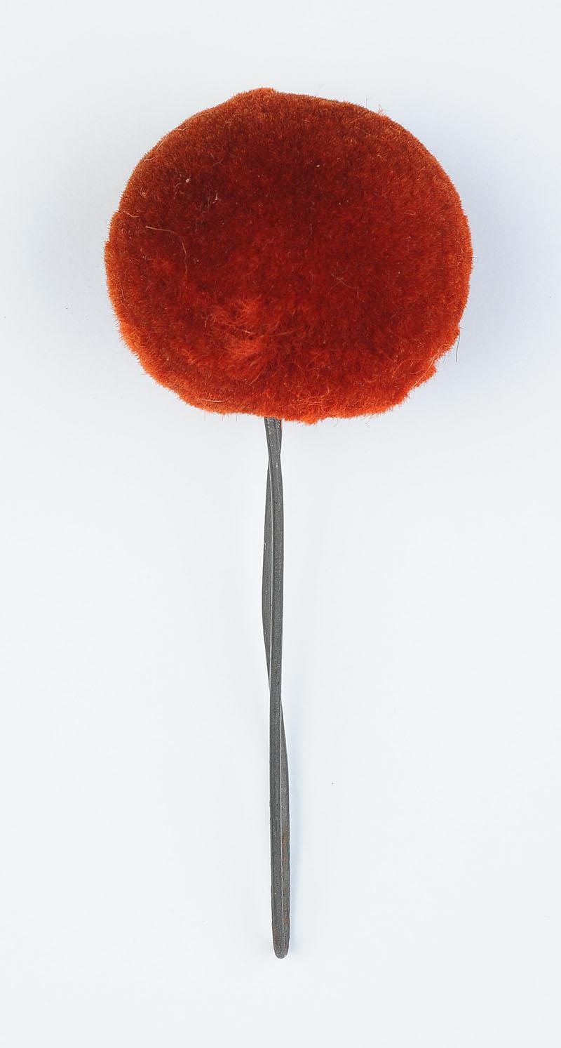 POMPON DE SHAKO DU 2ème ESCADRON DE CAVALERIE LÉGÈRE, modèle 1872.