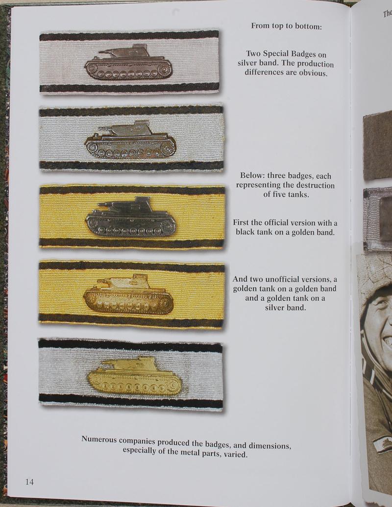 MICHAELIS - THE GERMAN TANK DESTRUCTION BADGE IN WWII.