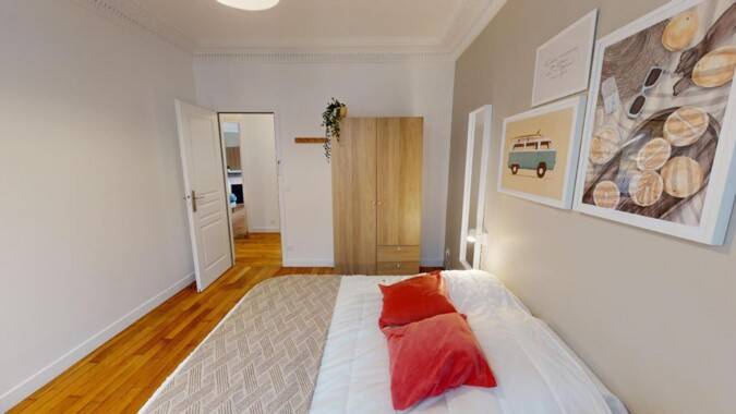 Logement en colocation pour 3 personnes de 50m² Paris | Studapart
