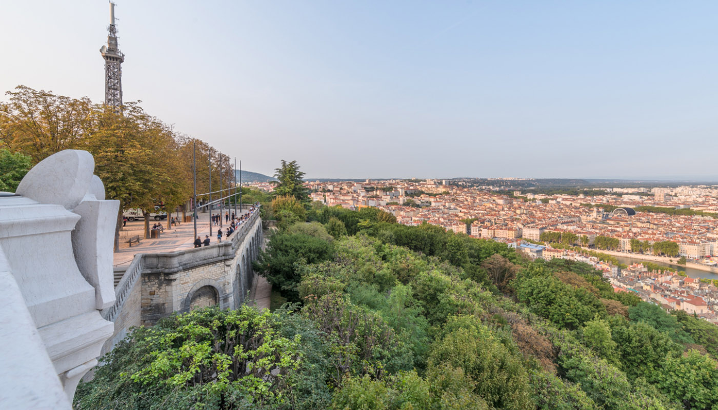 The site - Notre-Dame de Fourvière