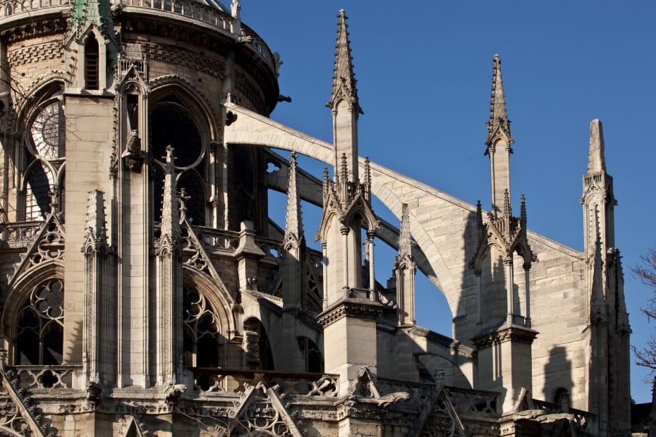 Exterior Architecture - Notre-Dame de Paris
