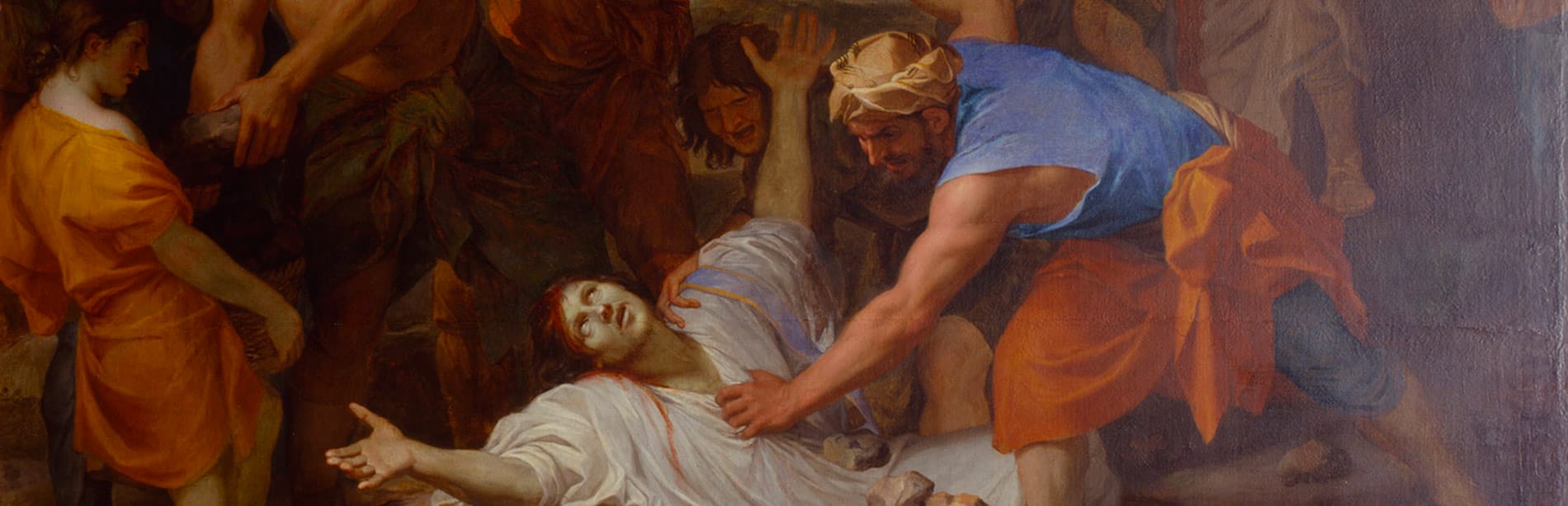 La Lapidation de saint Étienne (1651) - Cathédrale Notre-Dame de Paris