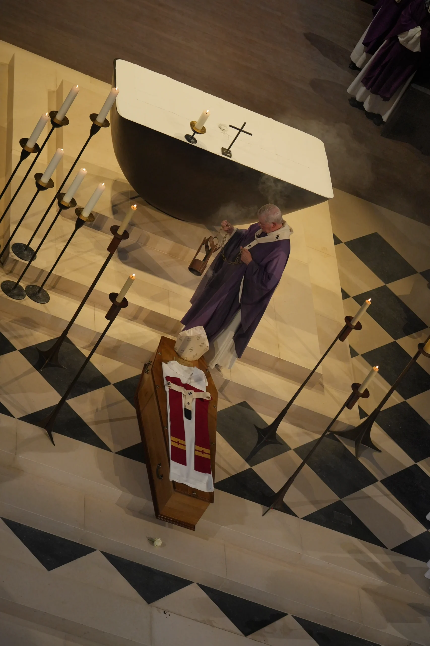 Vigil and funerals of Cardinal André Vingt-Trois at Notre-Dame ...