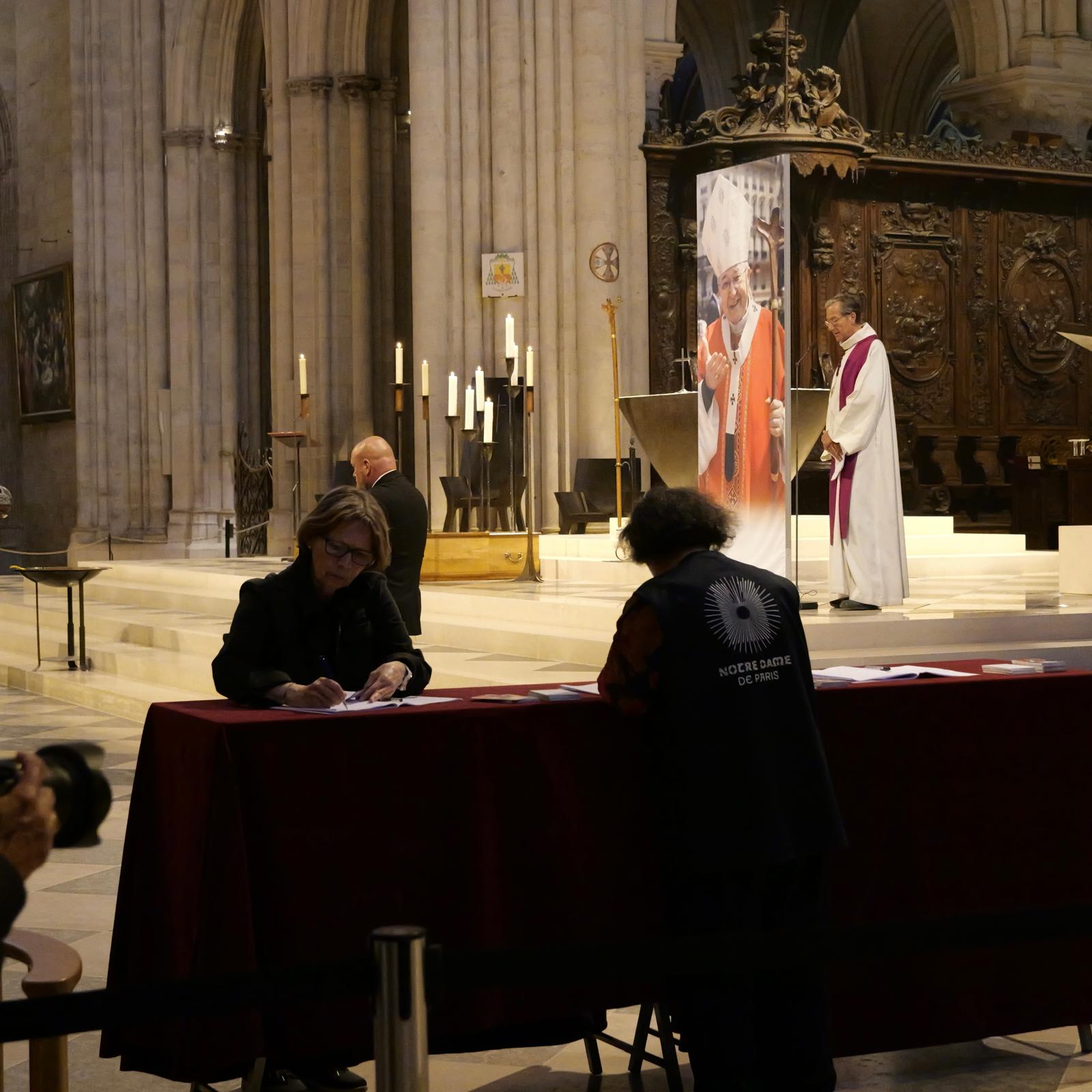 Vigil and funerals of Cardinal André Vingt-Trois at Notre-Dame ...