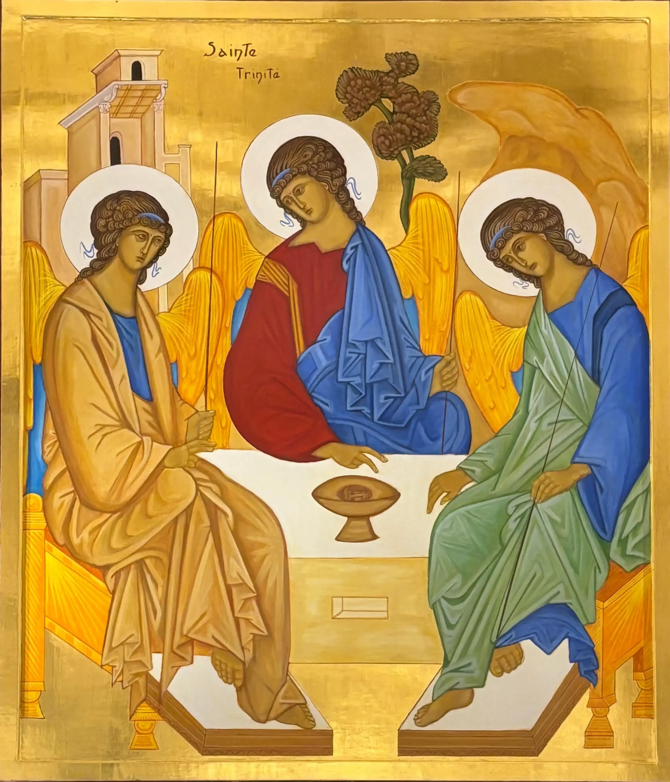 Icon of the Holy Trinity - Notre-Dame de Paris