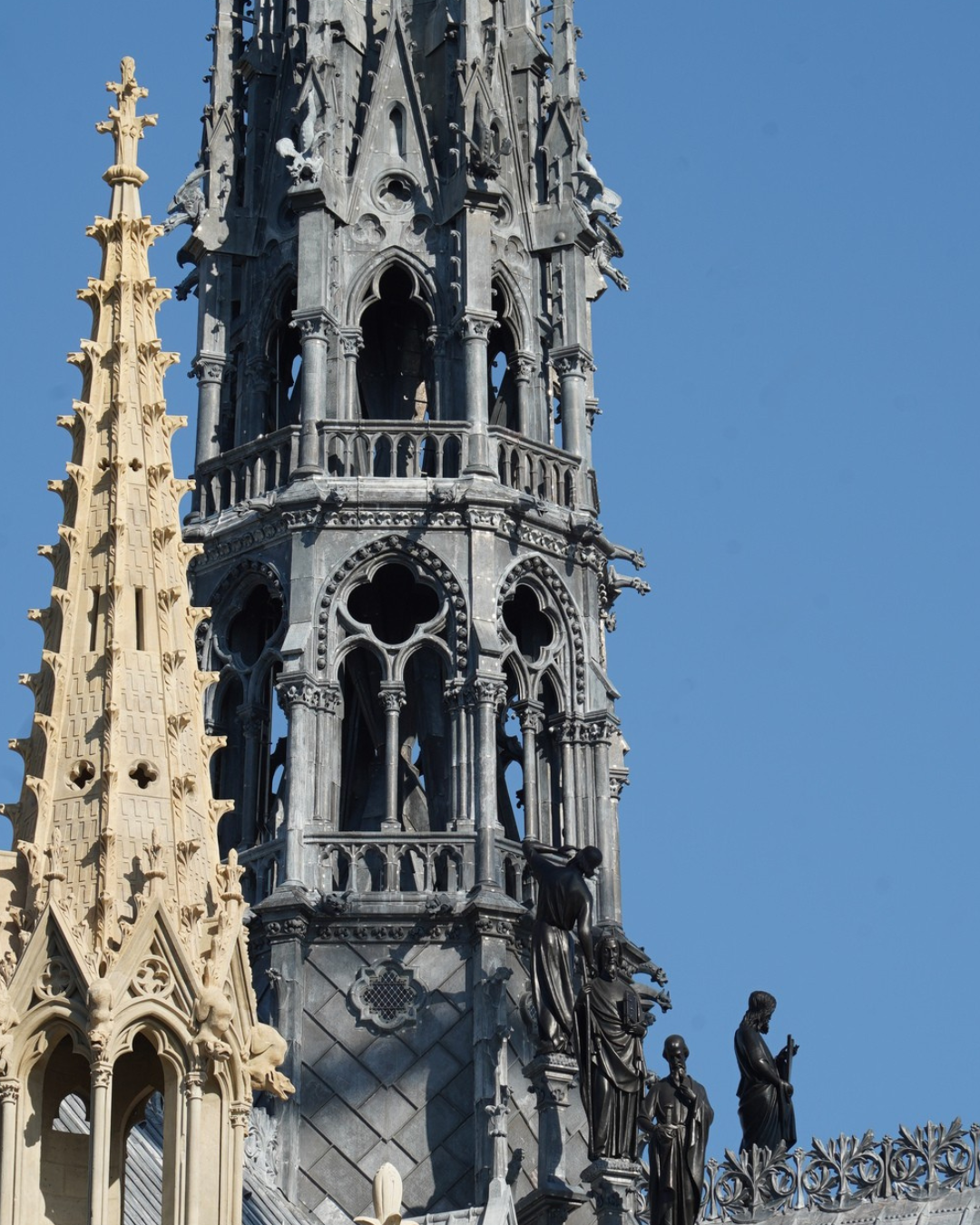 The Spire of Notre-Dame de Paris