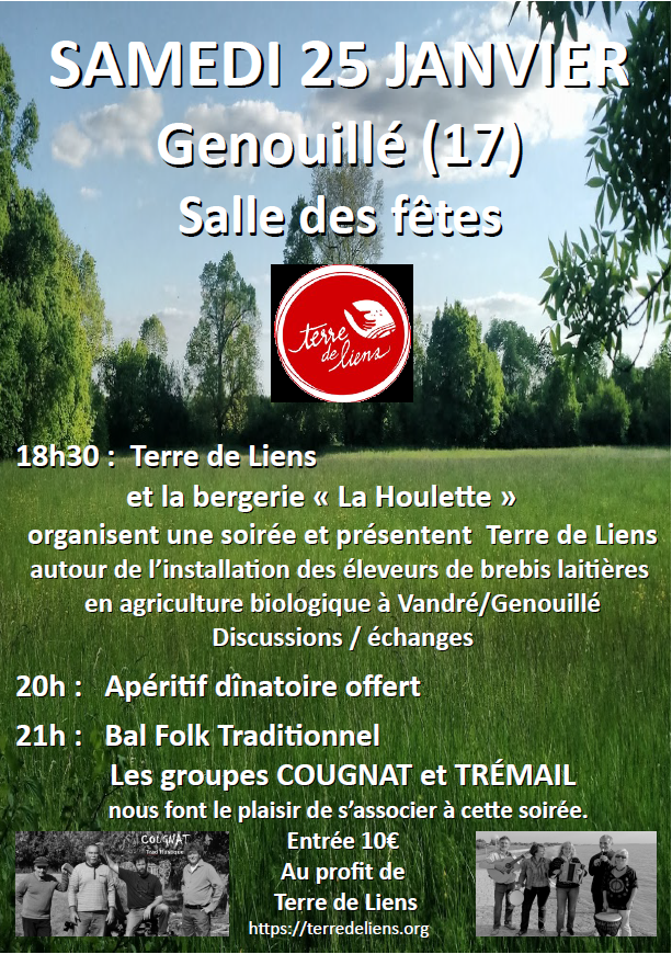 Soirée de lancement du projet de la ferme de La Houlette — Terre de Liens