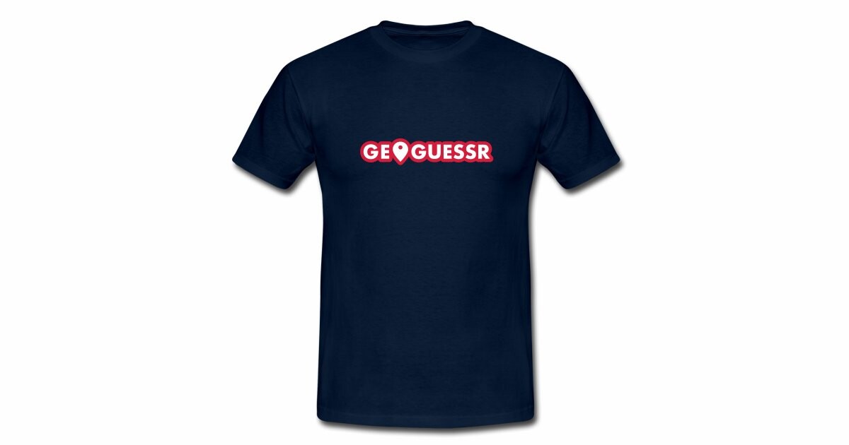 GeoGuessr - Logo | Men's T-Shirt | Listy - La wishlist réinventée