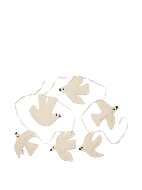 Swif Bird Garland - Undyed | ferm LIVING | Votre wishlist sur Listy