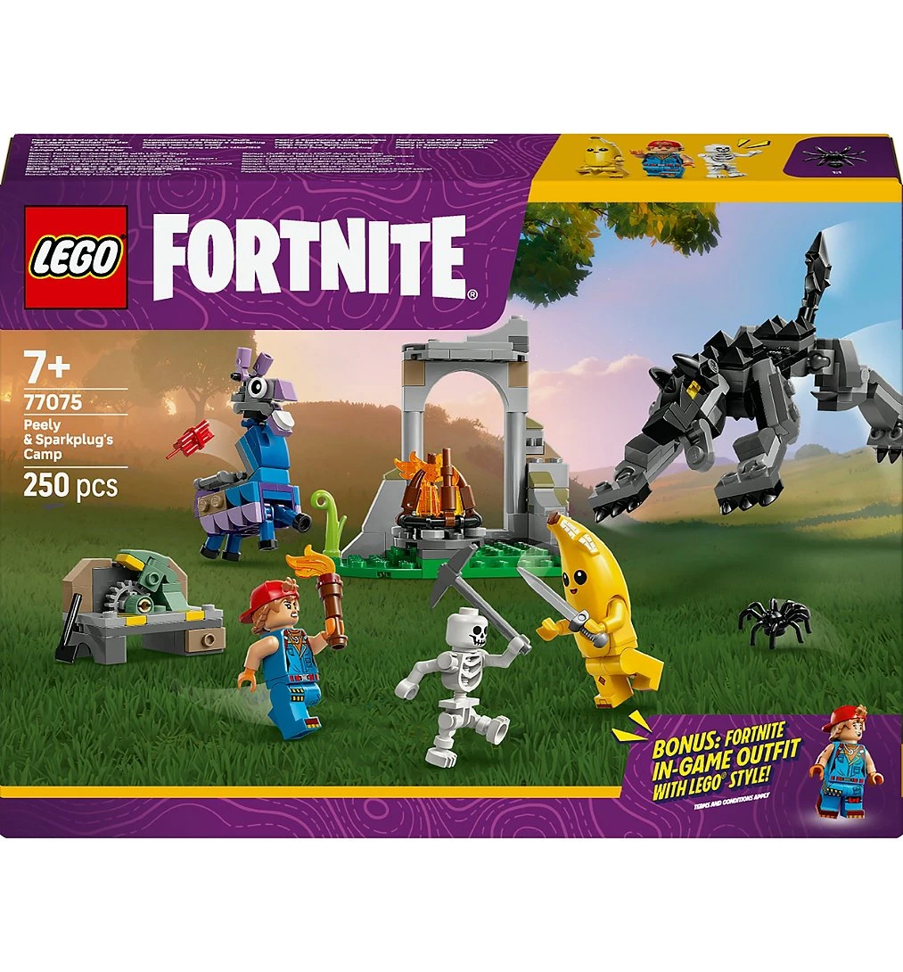 LEGO® Fortnite® - Le Camp de Banane et Mécano, Set de Construction ...