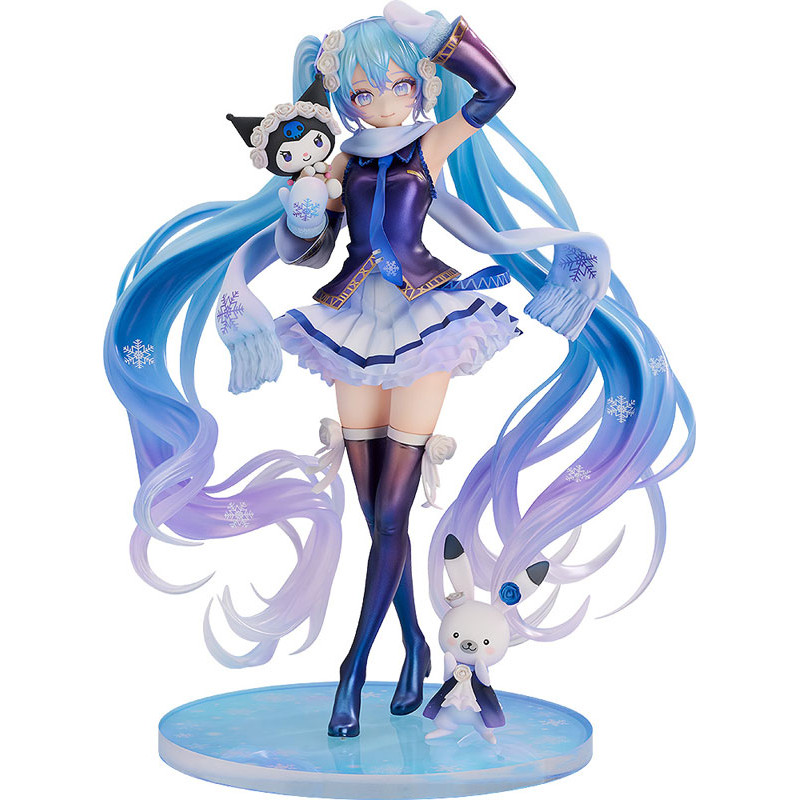 Figurine Snow Miku x Kuromi Character Vocal Series 01 Hatsune Miku ...