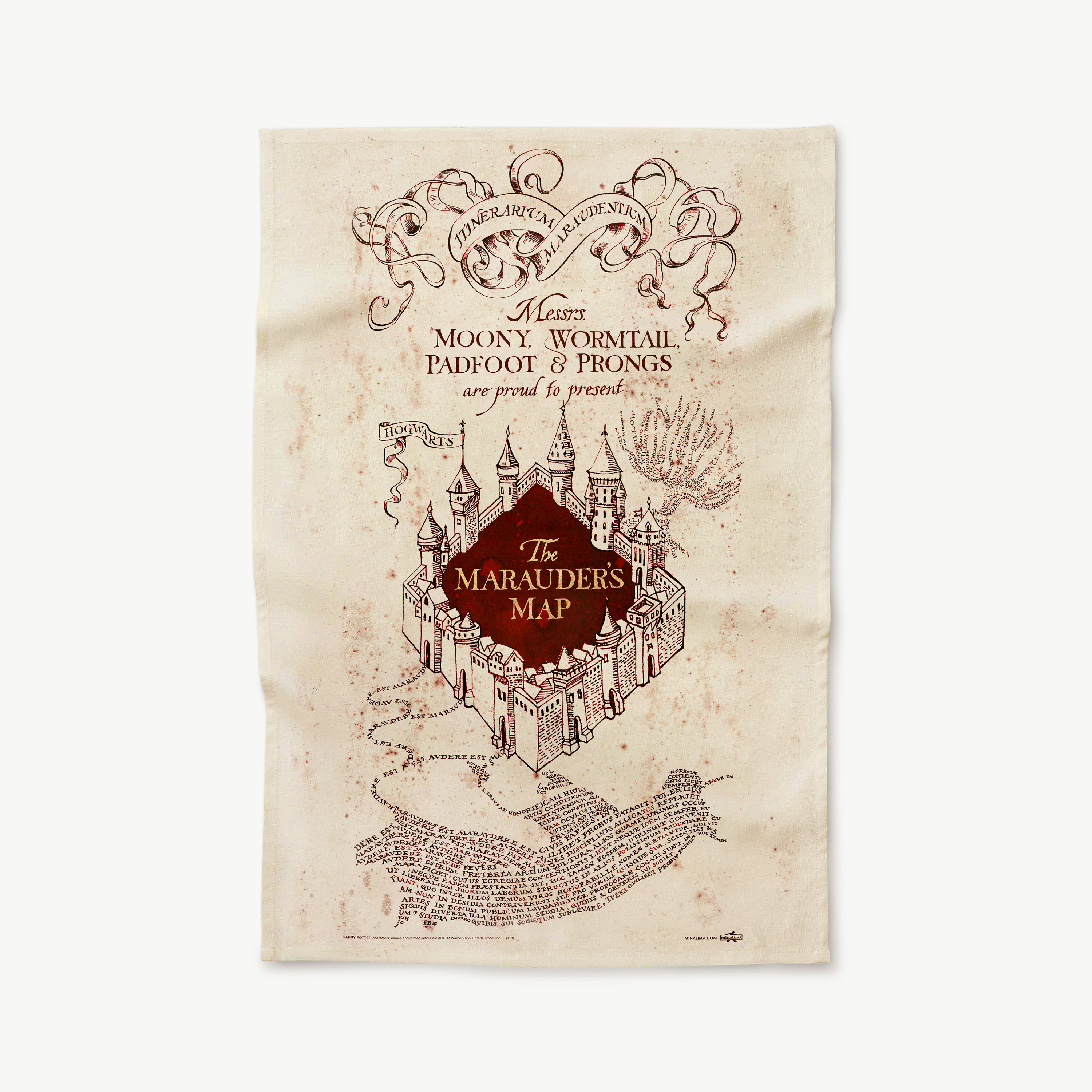 The Marauders Map Cover Design From The Marauders Map Minalima