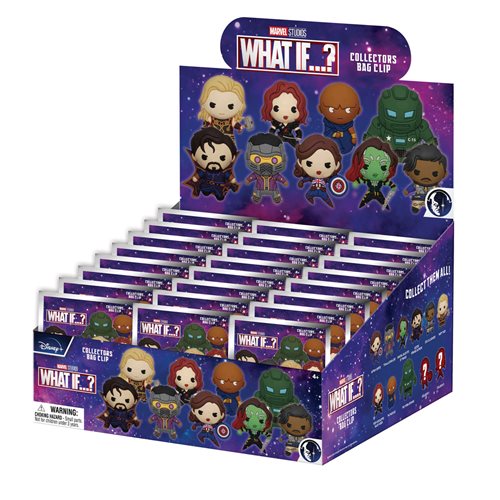 Marvel's What If? 3D Collectors Bag Clip Random 6-Pack | Votre wishlist ...