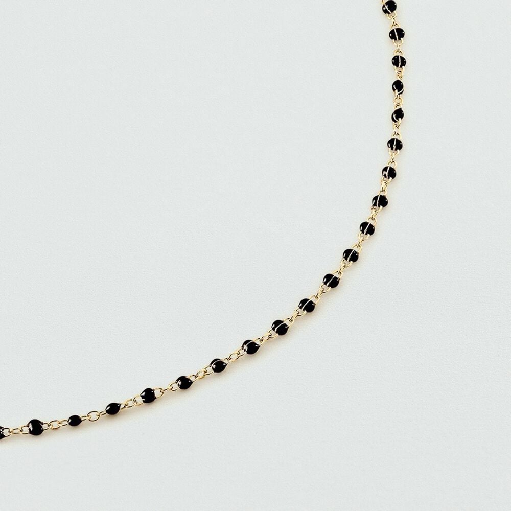Collier ras du cou SMARTY - Noir / Doré | Votre wishlist sur Listy