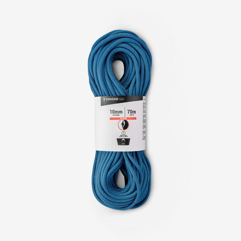 CORDE D'ESCALADE 10mm - KLIMB 70 METRES | Votre wishlist sur Listy