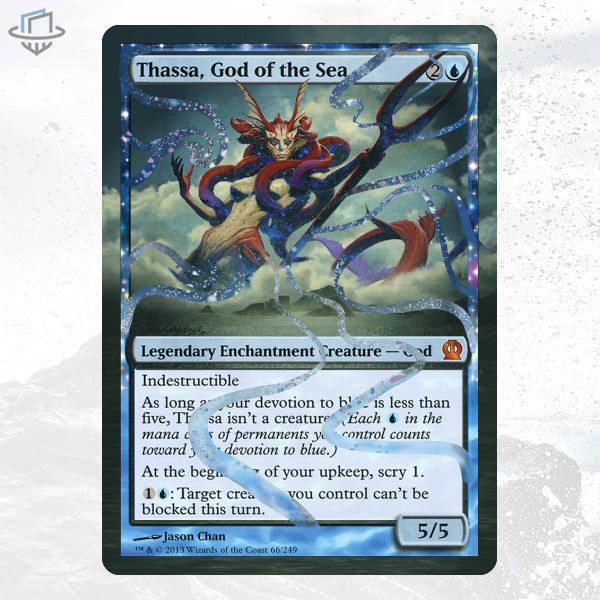 Thassa, God of the Sea (Theros) – Titartwork | Votre wishlist sur Listy