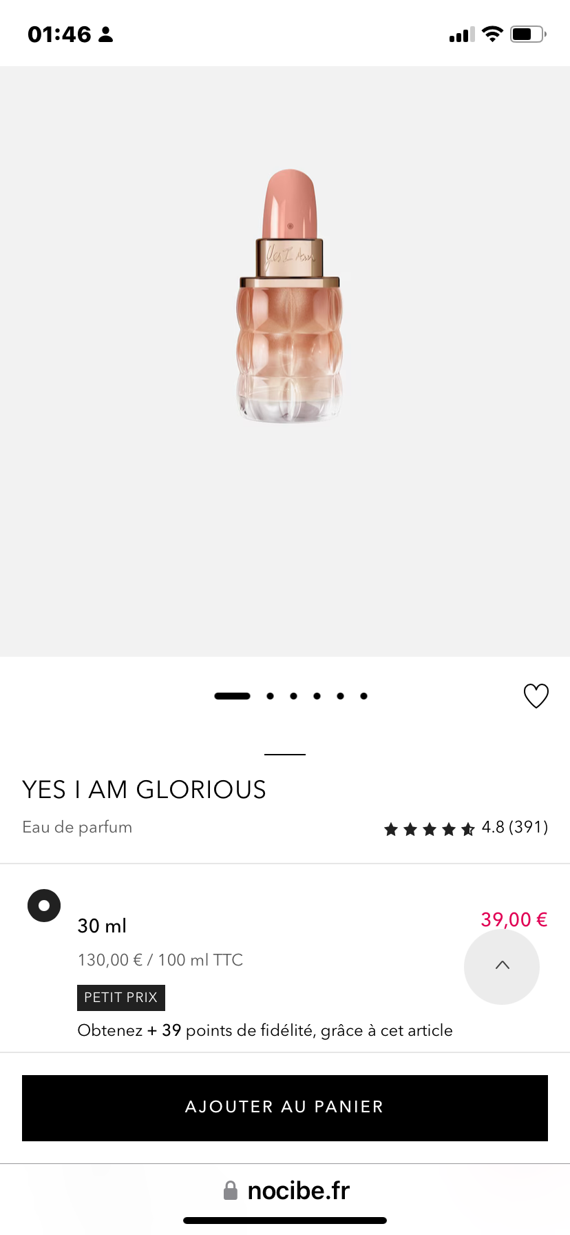 Cacharel Yes I Am Glorious Eau de parfum » achetez en ligne | Nocibé ...