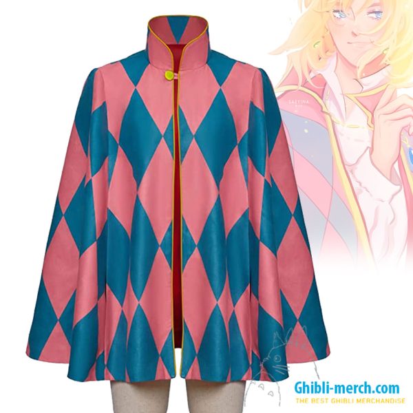Howl's Moving Castle Howl Cloak Cosplay Costume - Ghibli Merch Store ...