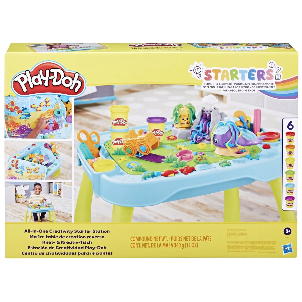 Pâte à modeler Ma première table de création Play-Doh HASBRO | Votre ...