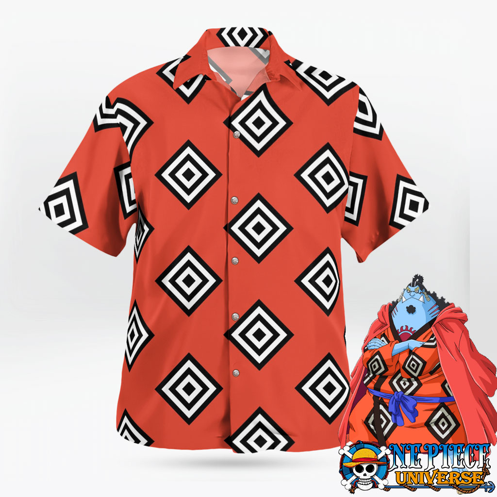 One Piece Jinbe Hawaiian Shirt Pattern for Sale | One Piece Universe ...