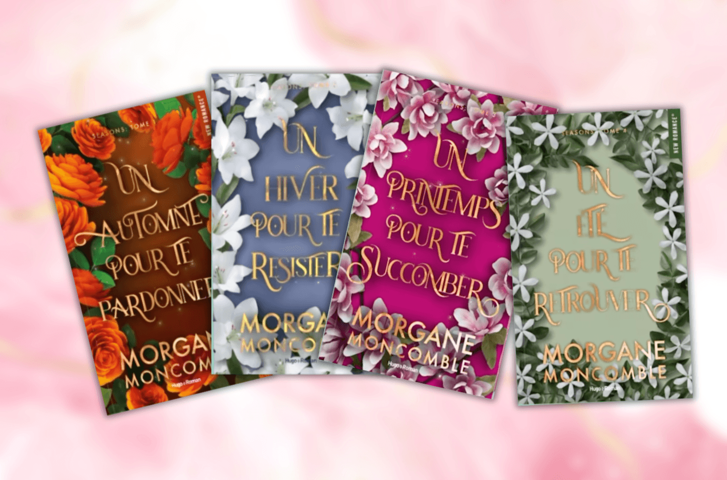 4 livres collector Seasons de Morgane Moncomble | Votre wishlist sur Listy