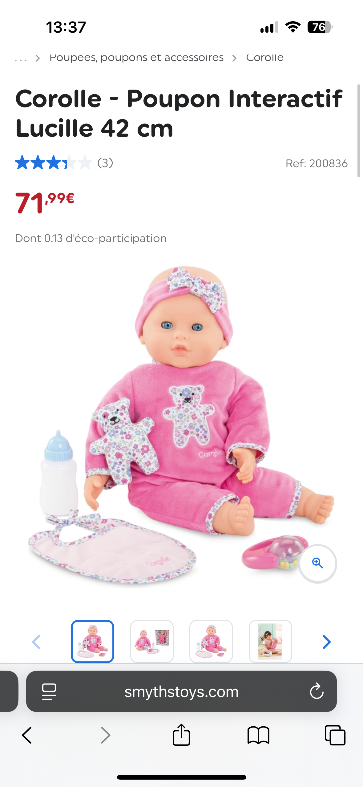 Poupon interactifs corolle | Votre wishlist sur Listy