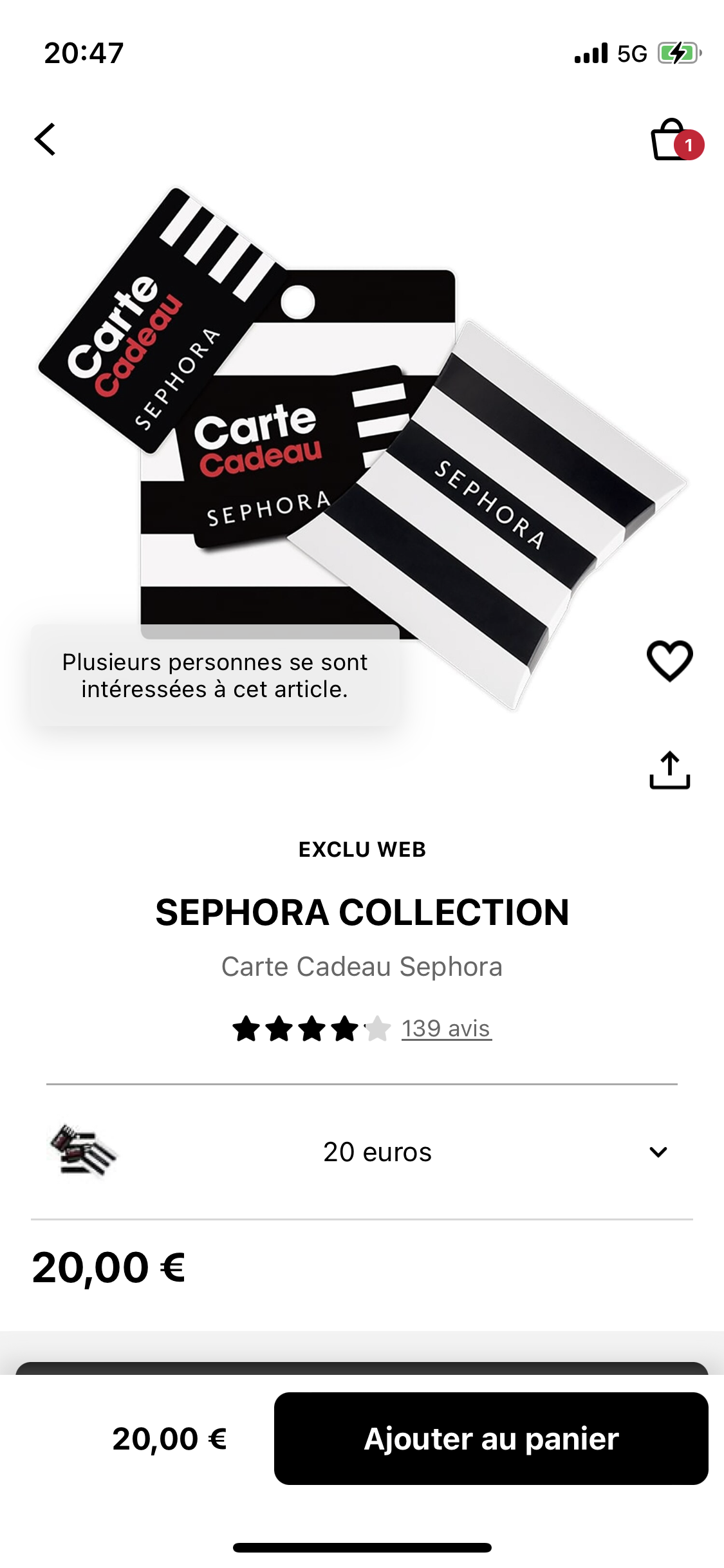 Carte cadeaux | Votre wishlist sur Listy