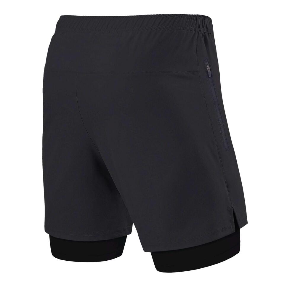 Short Ultra 2 en 1 avec collant et poche zippée pour homme | Votre ...