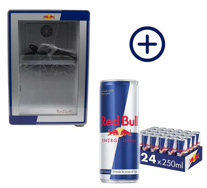 Mini Frigo Red Bull + Pack 24 Red Bull Original | Votre wishlist sur Listy