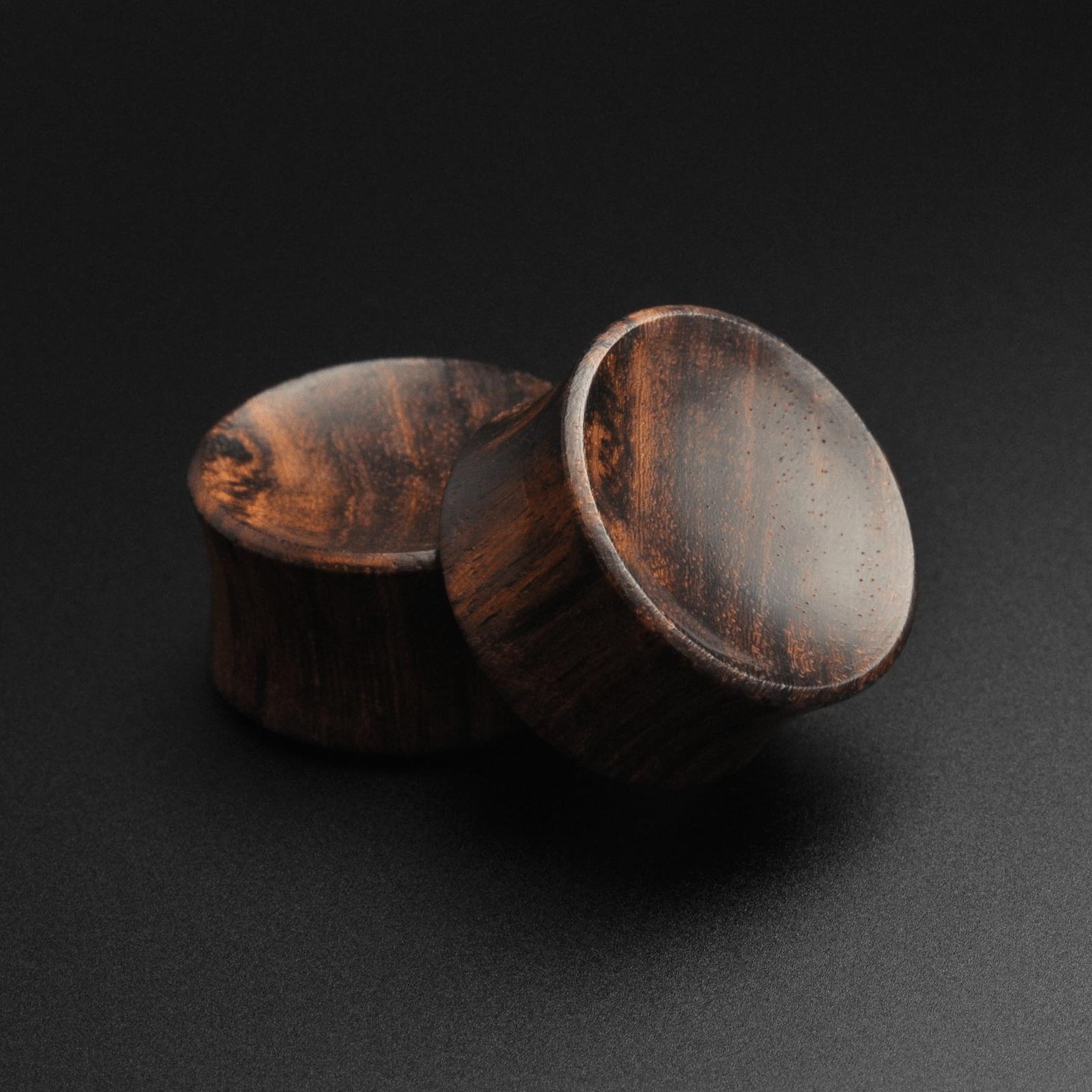 Sono Wood Double Flare Concave Plug | Wooden Ear Stretcher Gauges ...