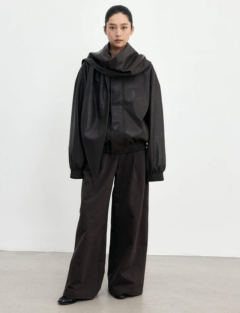 Leather Scarf Bomber jacket-BESTSELLER | Votre wishlist sur Listy