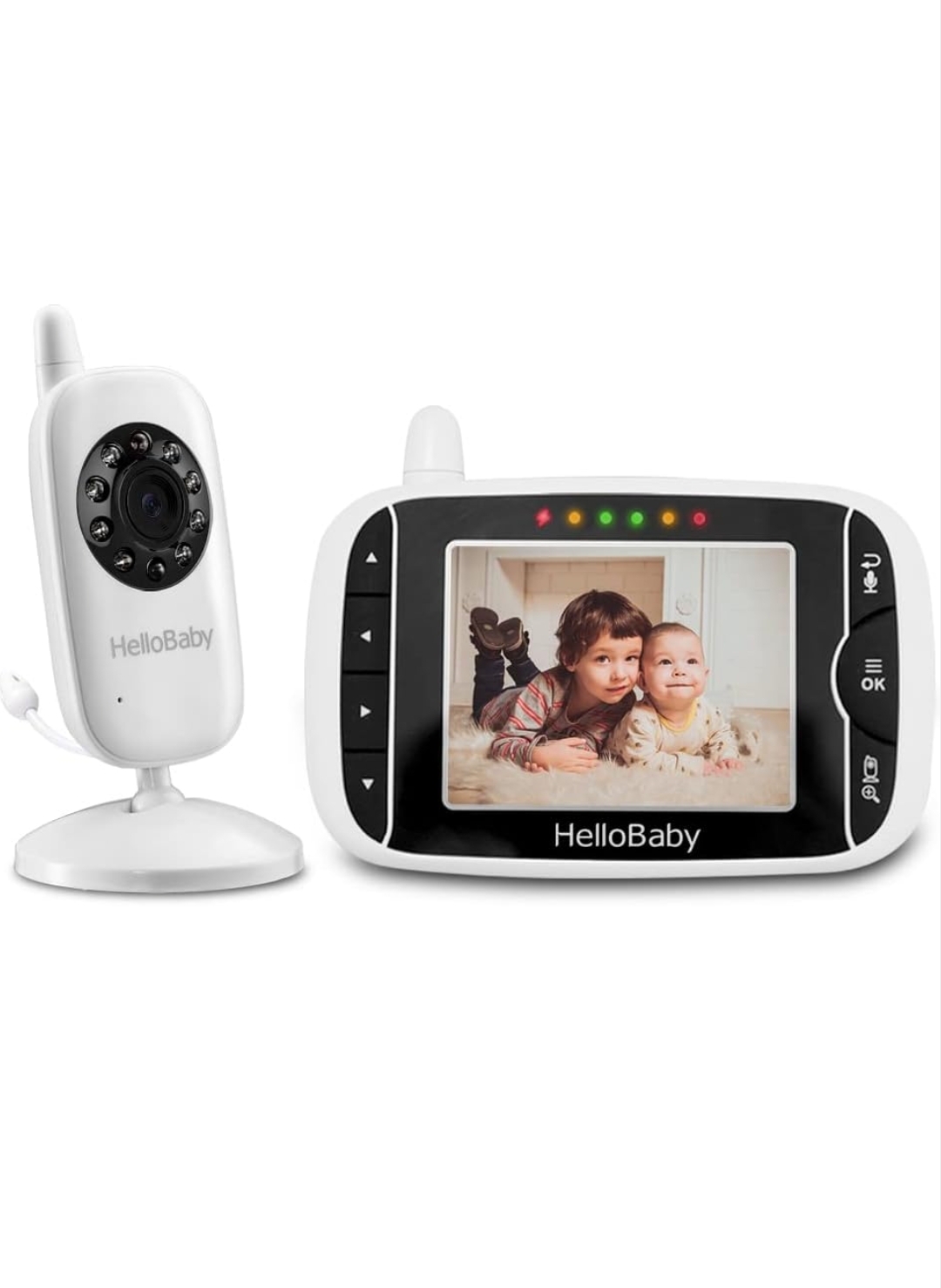 Hello Baby HB32 Moniteur Vidéo sans Fil avec Appareil Photo Numérique ...