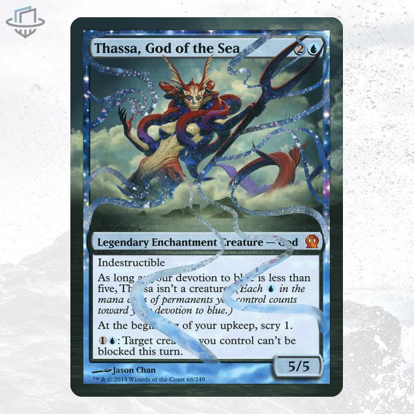 Thassa, God of the Sea (Theros) – Titartwork | Votre wishlist sur Listy