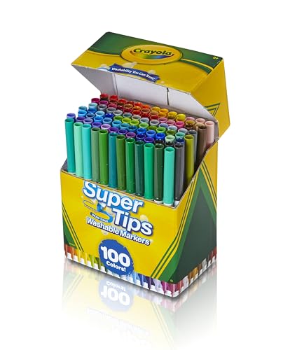 Crayola - Kit de 100 Feutres Lavables | Votre wishlist sur Listy