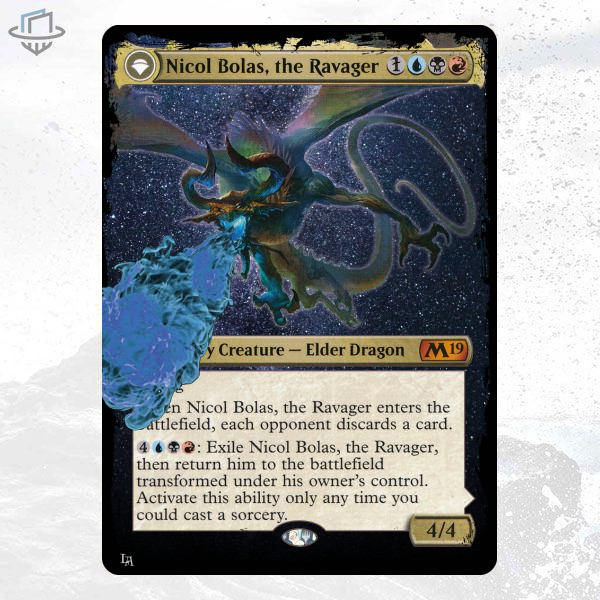Nicol Bolas, the Ravager // Nicol Bolas, the Arisen (Core Set 2019) – LudoMtgAlter | Votre ...