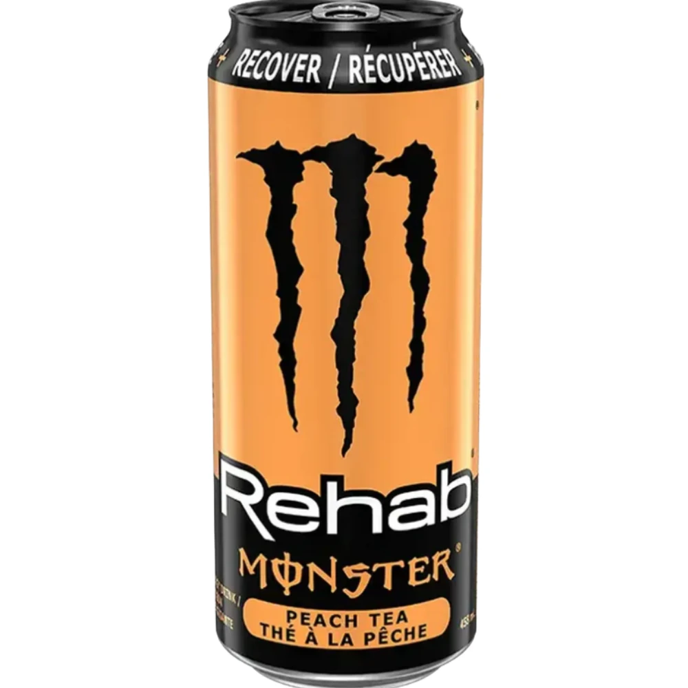 Monster Energy Rehab Tea Peach | Votre wishlist sur Listy