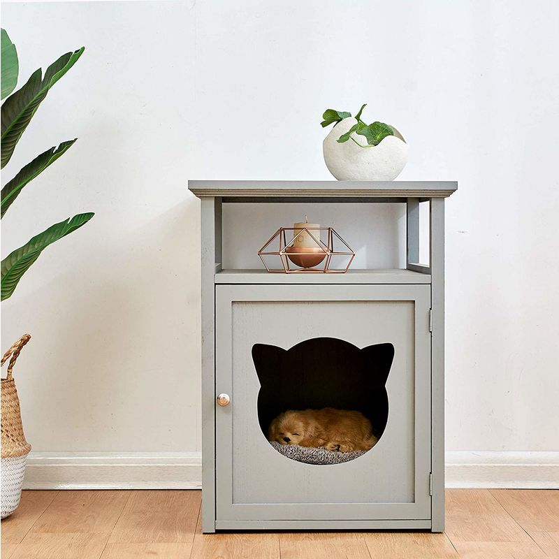 Cherry Tree Furniture BASTET Meuble pour chat, niche d'intérieur pour ...