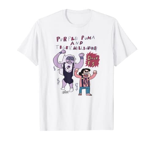 Steven Universe Purple Puma & Tiger Millionaire T-Shirt | Votre ...