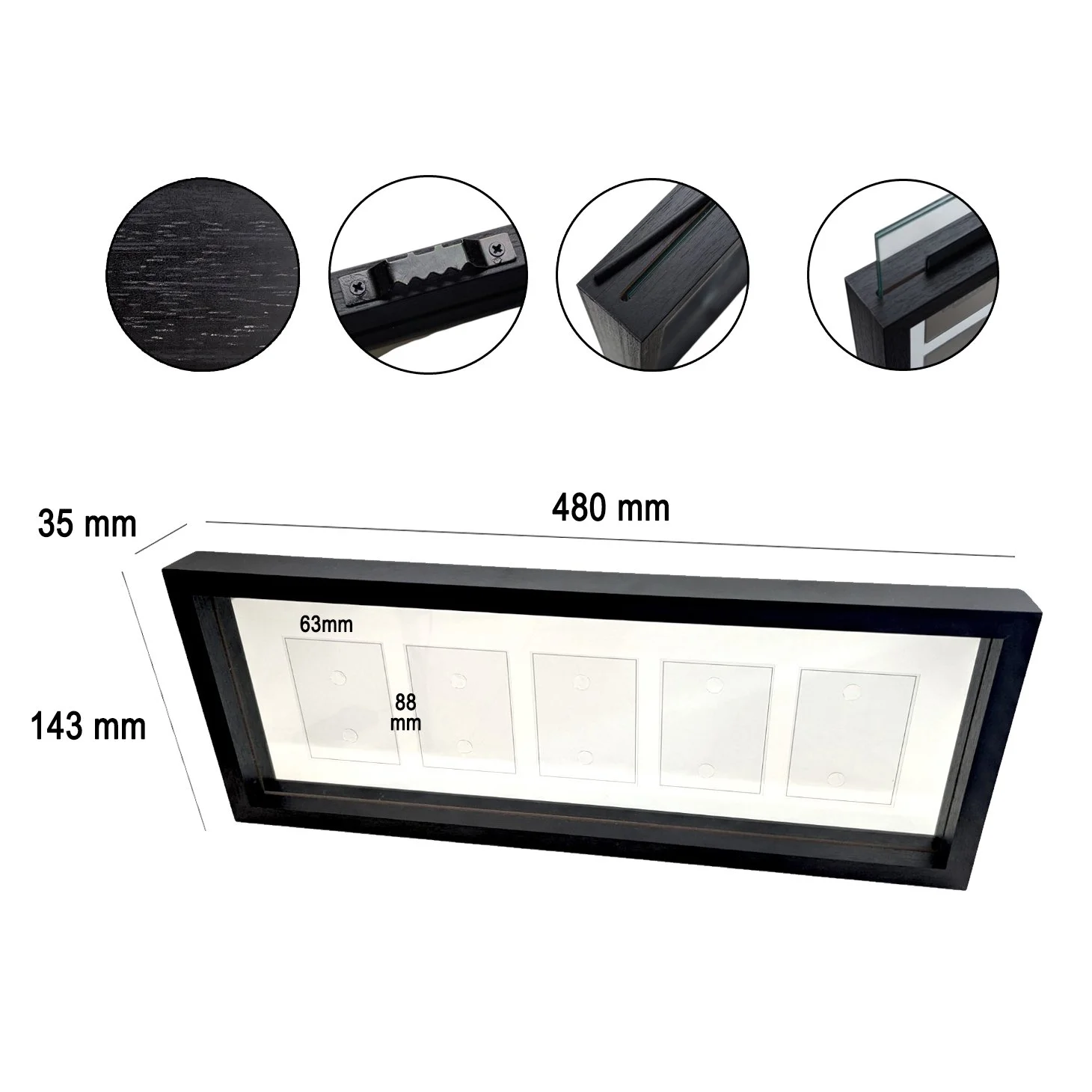 Cadre d'exposition 3D Horizontal - STOCK DISPONIBLE ! — Zenith TCG ...