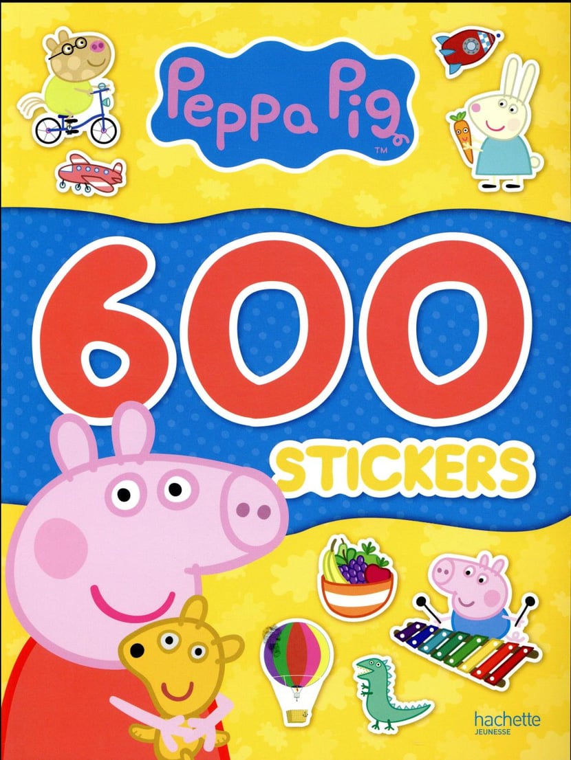 Peppa pig - 600 stickers | Votre wishlist sur Listy