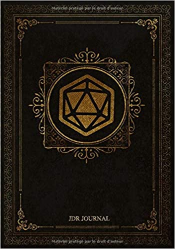 Carnet de Jeux De Rôle pour Maître du jeu Amazon.fr - JDR Journal ...
