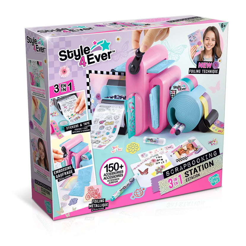 Studio de Scrapbooking 3-en-1 Style 4 ever - Canal Toys | Votre ...
